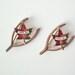 Two Vintage Canada Trail BC Wishbone Maple Leaf Pins, Canadian Pins ...