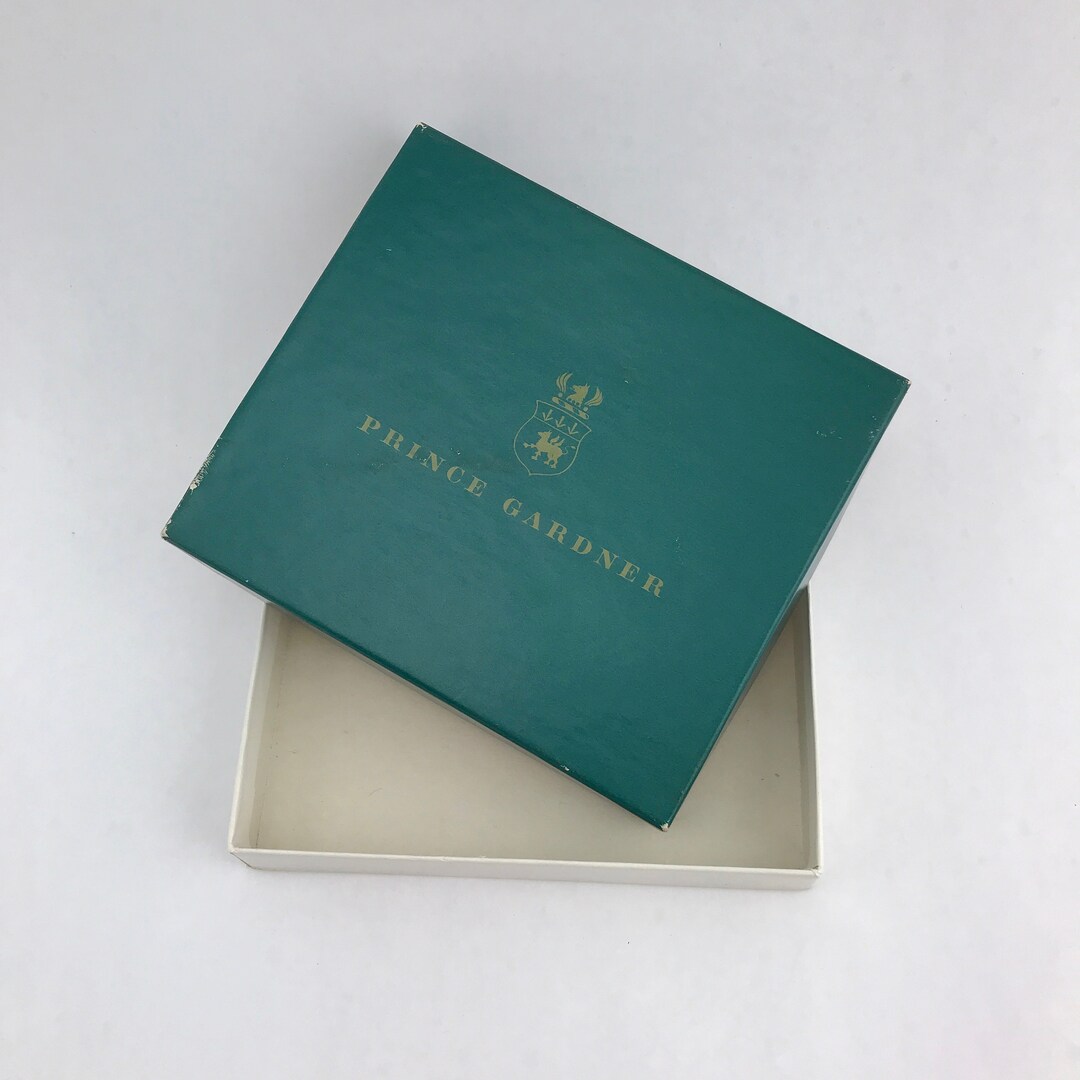 Vintage Prince Gardner Box, EMPTY, Prince Gardner Wallet Box - Etsy