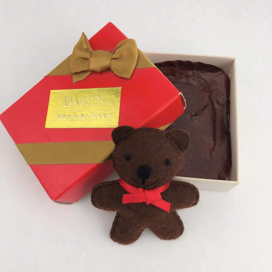 Vintage R. Dakin Bon Bon Bear, Chocolate Box, 1984 - Etsy