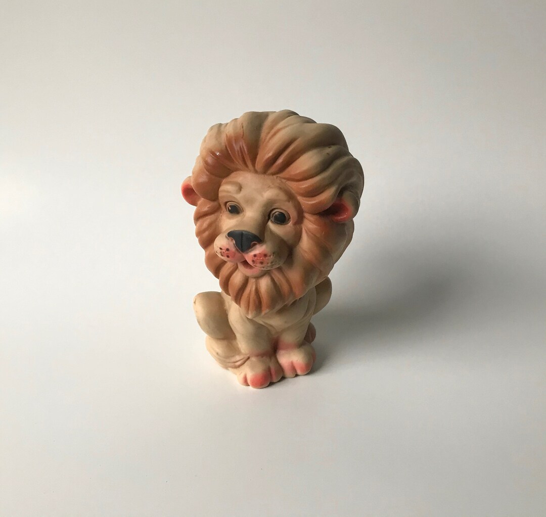 Vintage Squeaky Rubber Lion, the Ashland Rubber Products Co., Edward ...