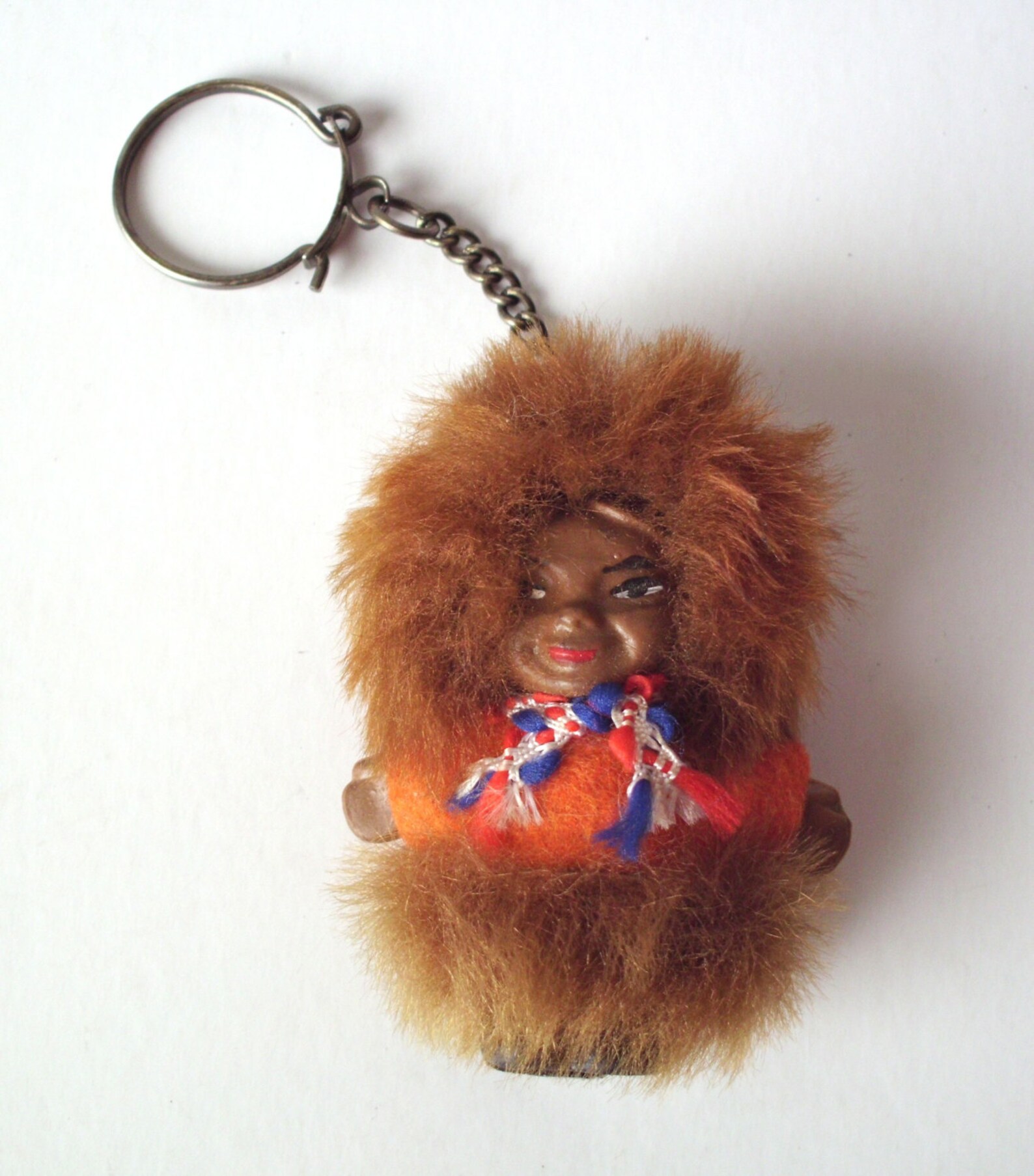 Vintage Eskimo Keychain Made in West Germany Souvenir of - Etsy
