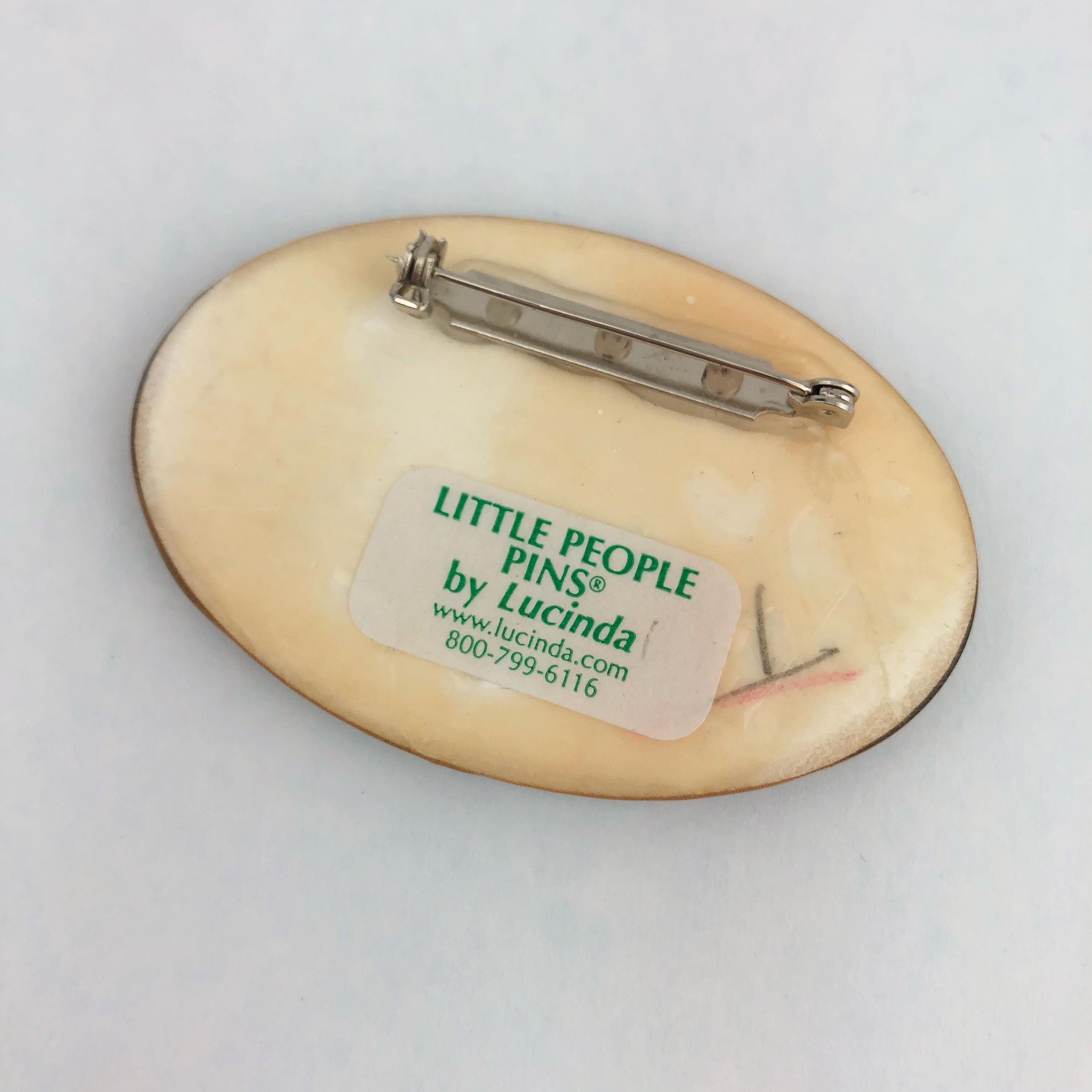 Vintage Lucite Pin/brooch, Little People Pins by Lucinda, 1990's - Etsy