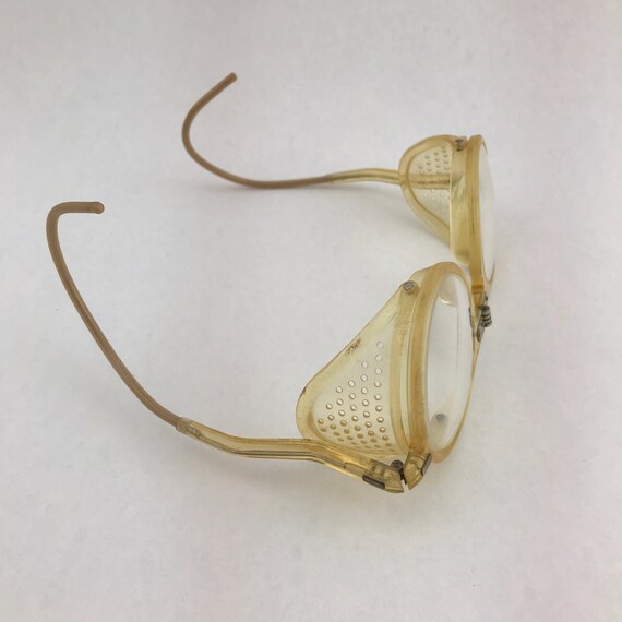 Vintage Willson "Contour-Spec" Safety Glasses With Or… - Gem
