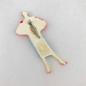 Vintage 1980's Fashion Lady Pin/brooch, Lady Pin - Etsy