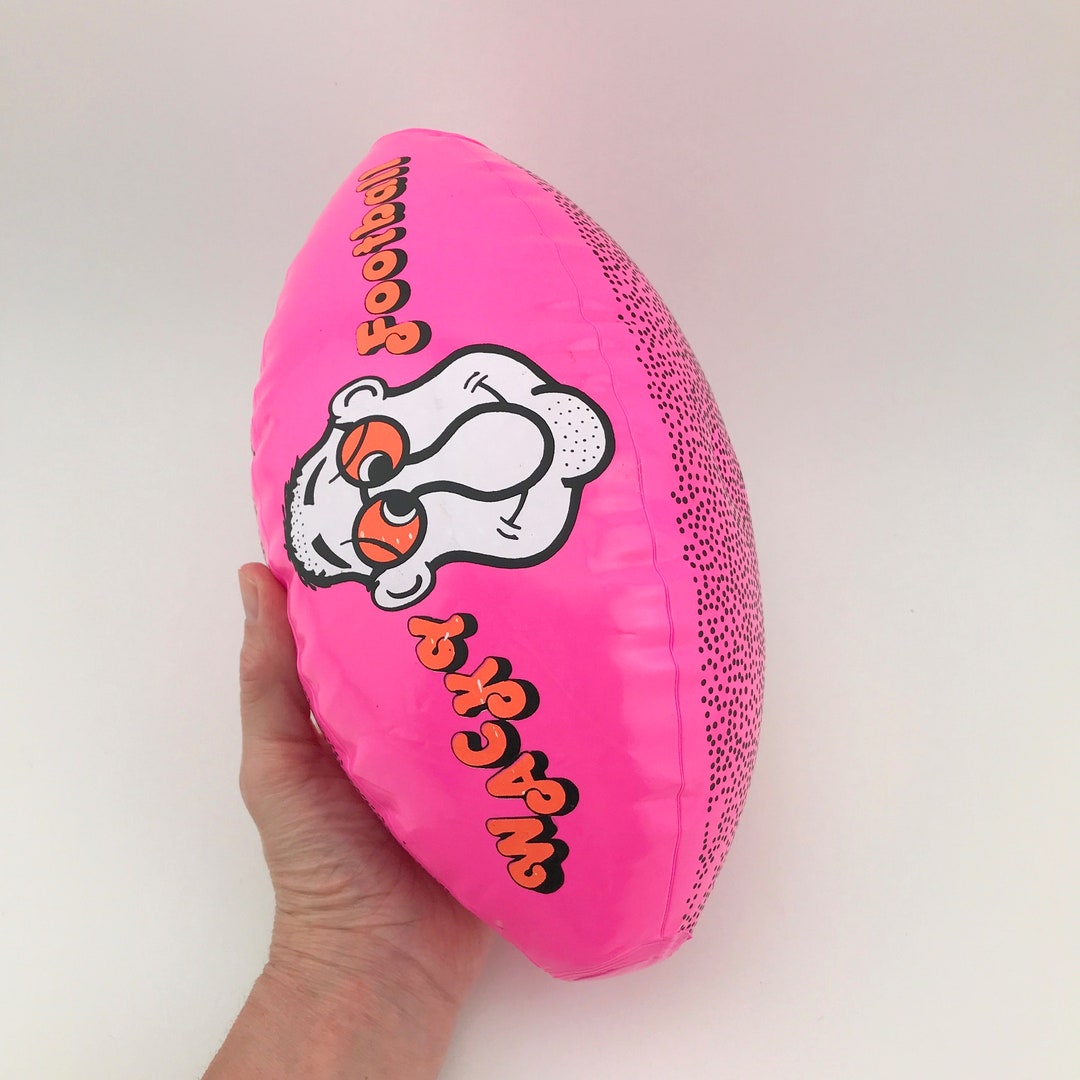 Vintage Swim Mate Wacky Football Fishel Signet, Hot Pink Blow up ...