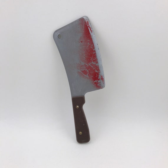 Vintage Halloween Costume Prop, Meat Cleaver, Plastic… - Gem