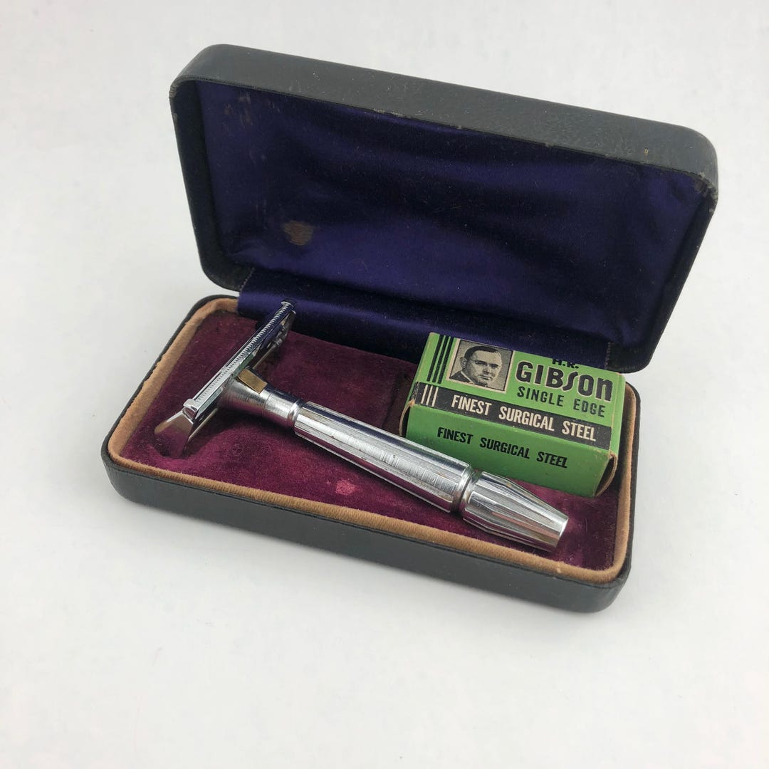 Vintage GEM Micromatic Razor, Bullet Tip, GEM Flying Wing, Single Edge ...