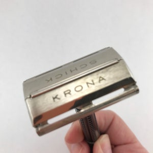 Vintage Schick Razor, Krona, Double Edged Razor - Etsy