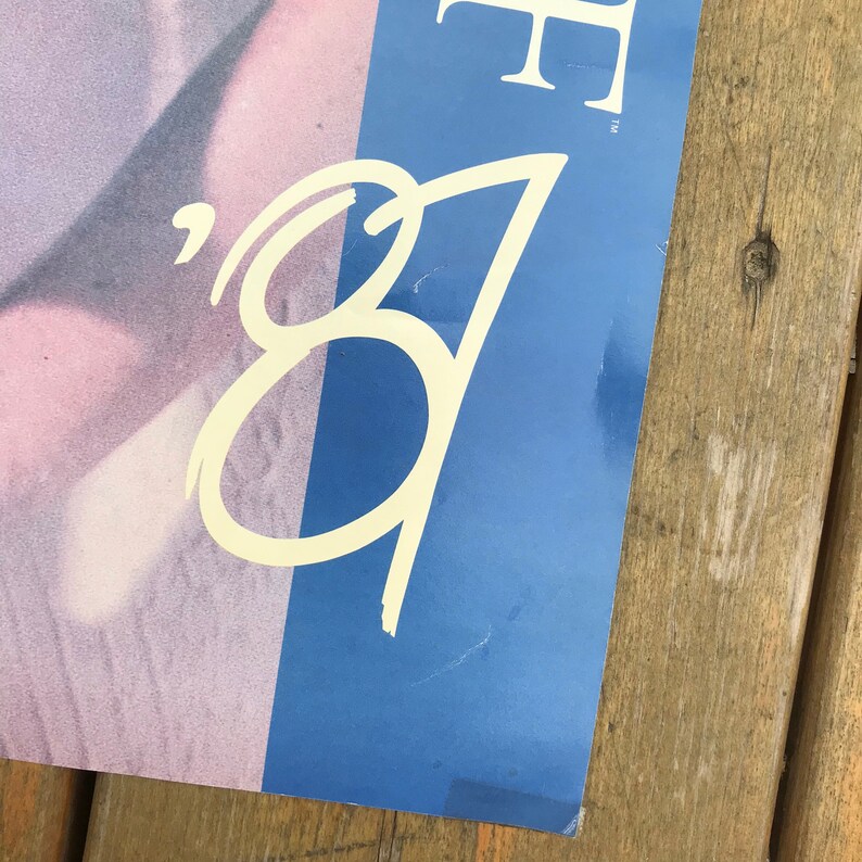 Vintage California Cooler Poster 1987 the Real - Etsy