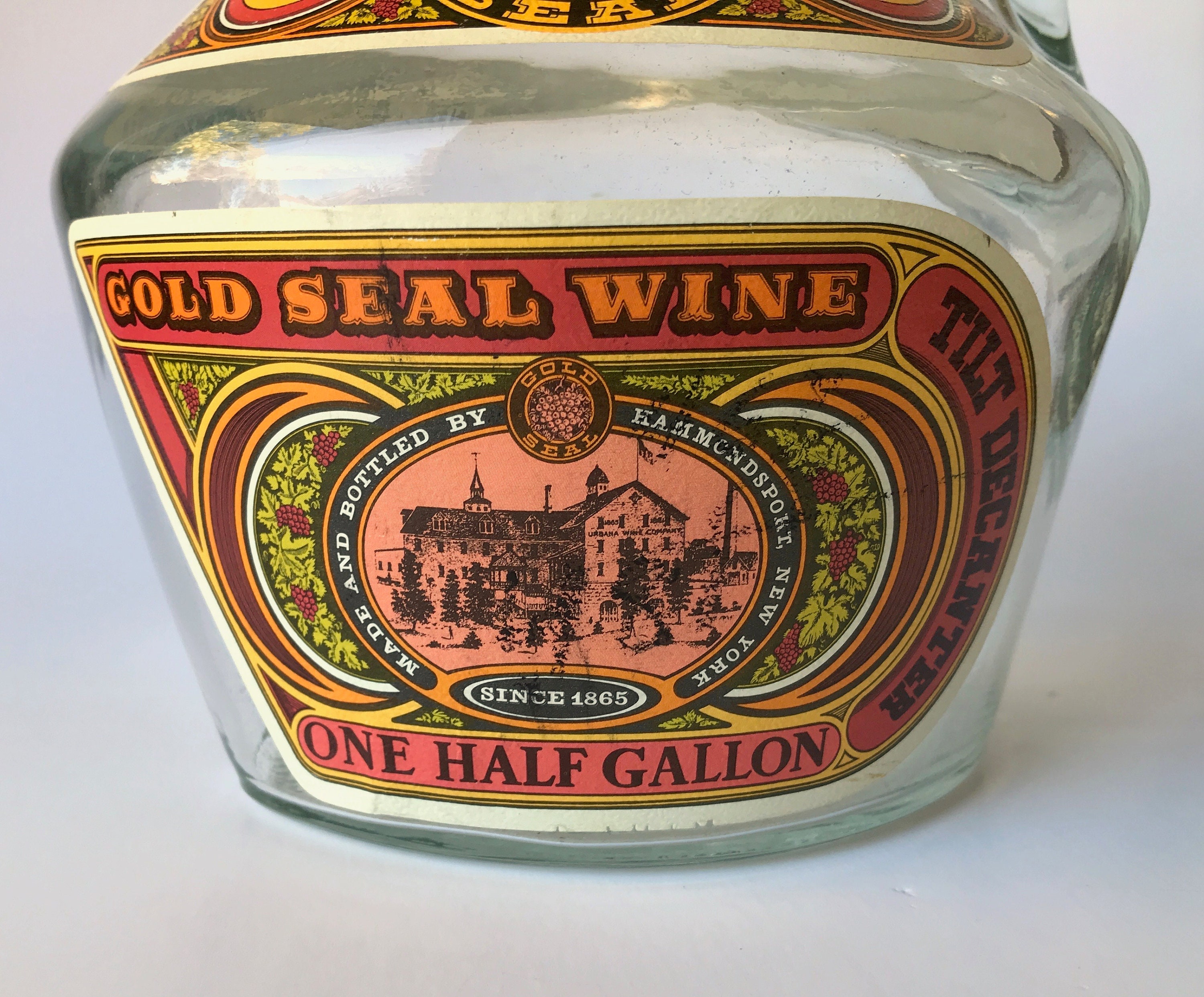 Vintage Catawba Red Gold Seal Premium Wine Gold Seal Wine | Etsy