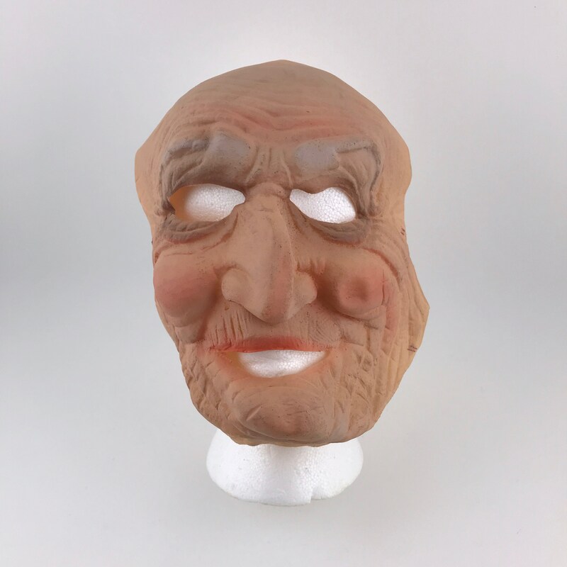 Old Man Mask - Etsy