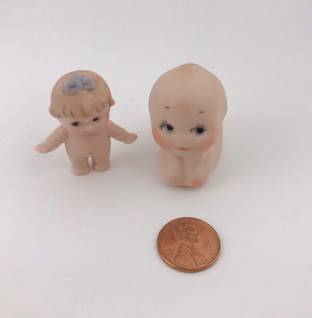 Vintage Pair of Miniature Kewpie Style Dolls Tiny Kewpie - Etsy
