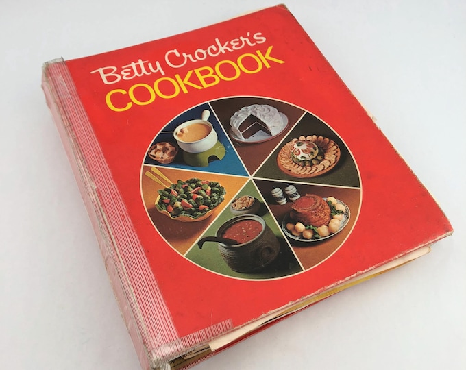 Vintage Orange Cover, Betty Crocker Cookbook, '60's/'70's, ROUGH ...