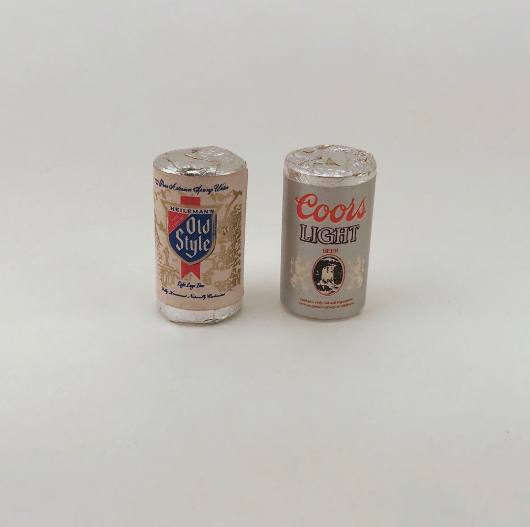Vintage Beer Can Shaped Mints, Two Rolls of Beer Can Mints, Heileman's ...