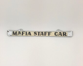 Mafia Plate - Etsy