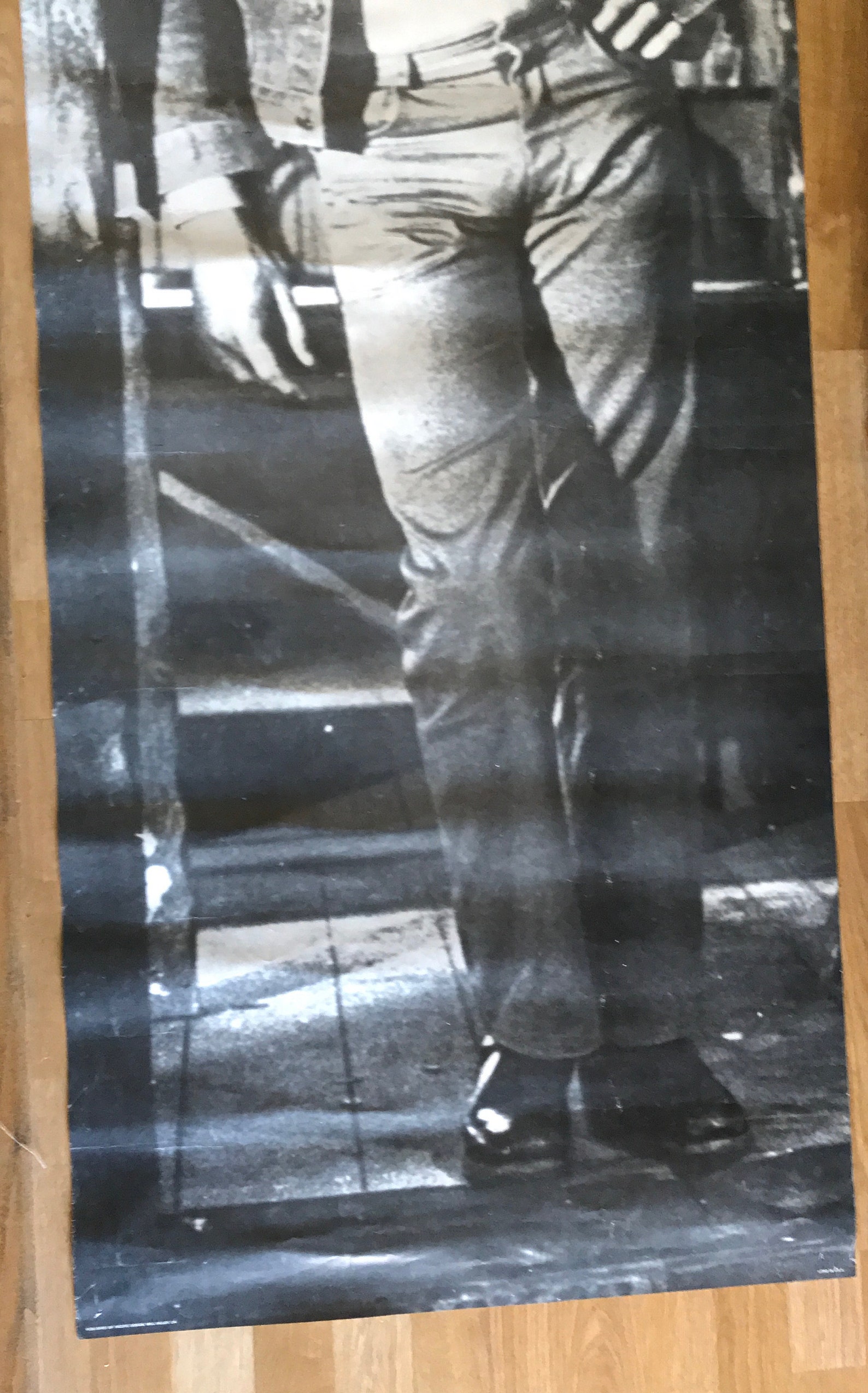 Vintage HUGE Warren Beatty Poster, Life Size 6 Foot Poster, Full Body ...
