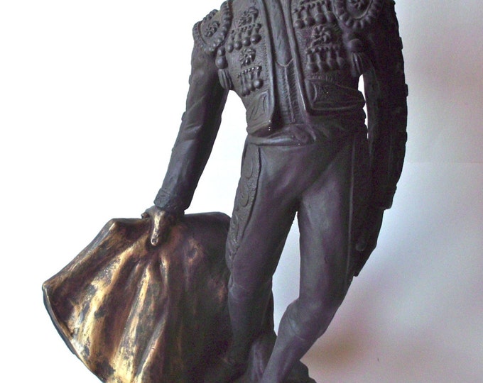 Vintage Matador Plaster Statue Craft Project Unfinished - Etsy