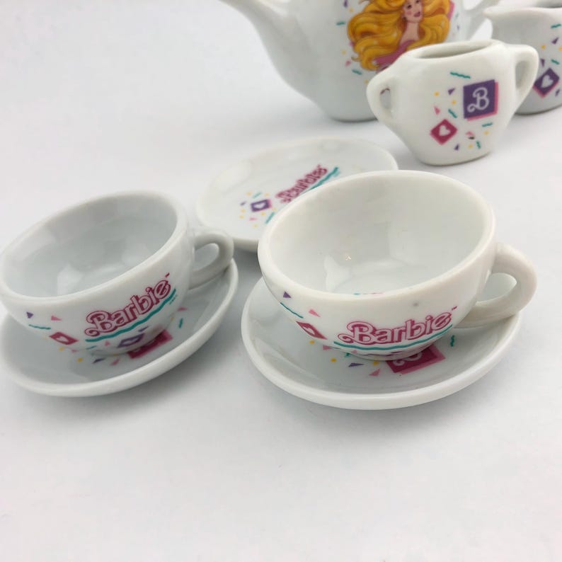 Vintage Barbie Tea Set, 1980's, PARTIAL SET - Etsy
