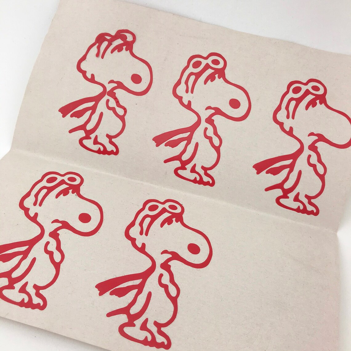 Vintage Snoopy Red Baron Stickers Snoopy Stickers 5 Snoopy - Etsy