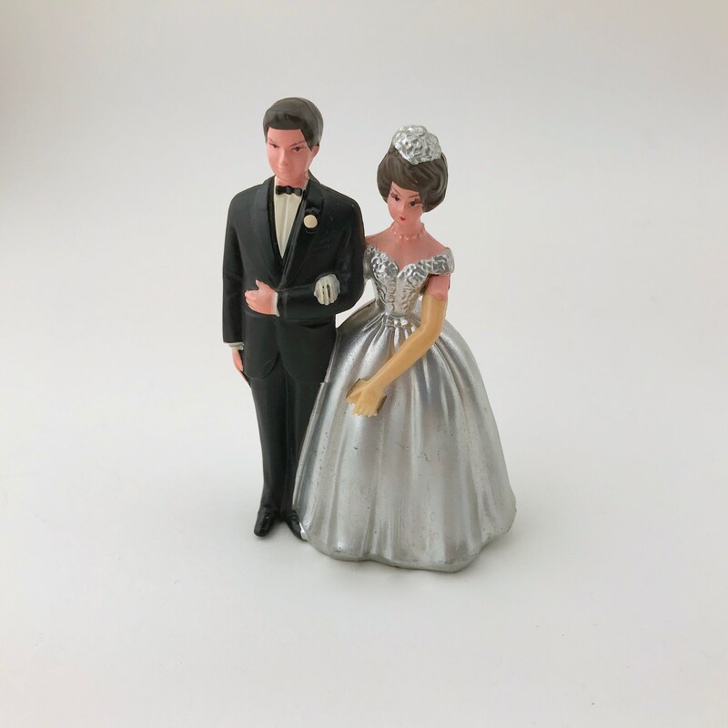 Silver Cake Topper - Etsy