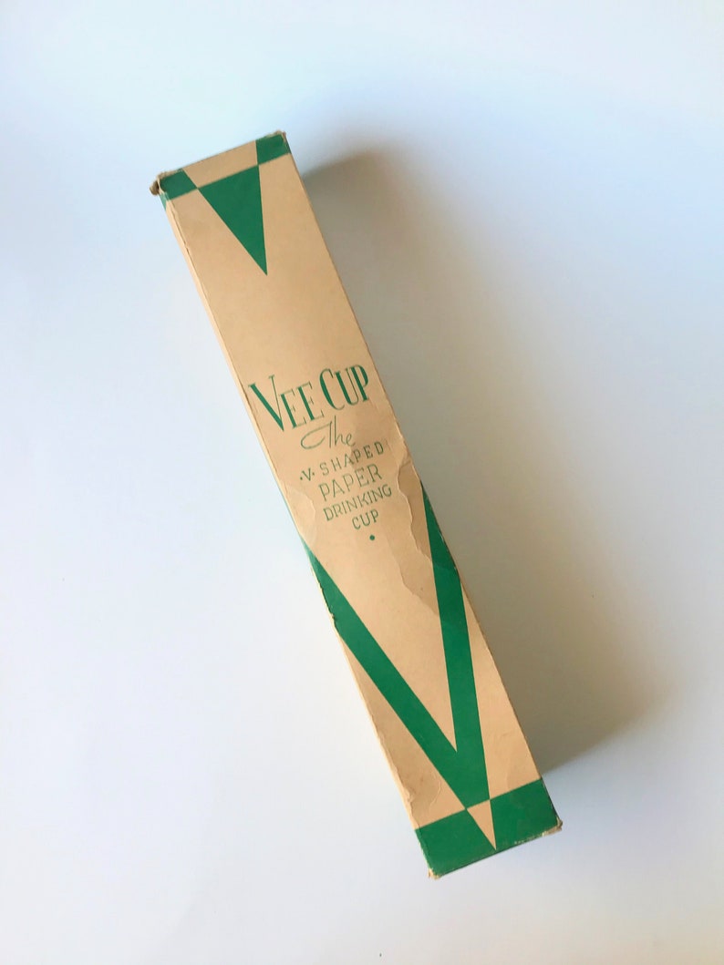 Vintage Vee Cups Universal Paper Products Co./Chicago Ill. | Etsy