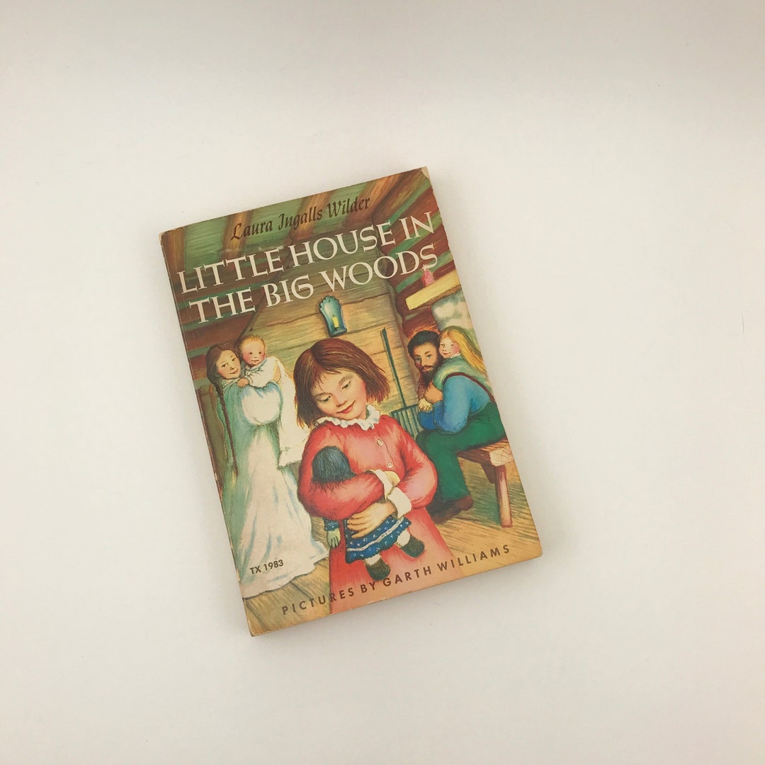 Vintage Paperback Book, Little House in the Big Woods, Laura Ingalls ...