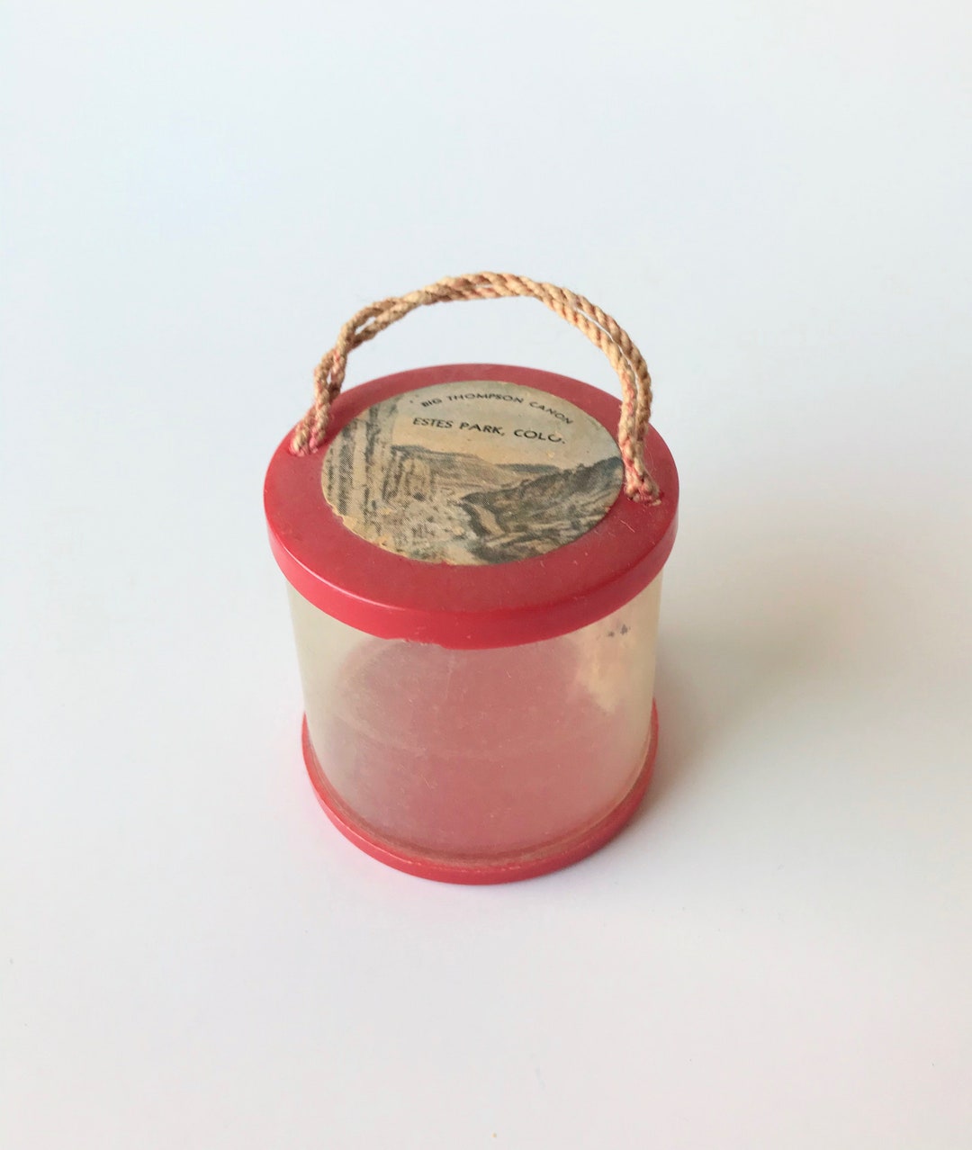 Vintage Estes Park Colorado Souvenir Container Big Thompson - Etsy
