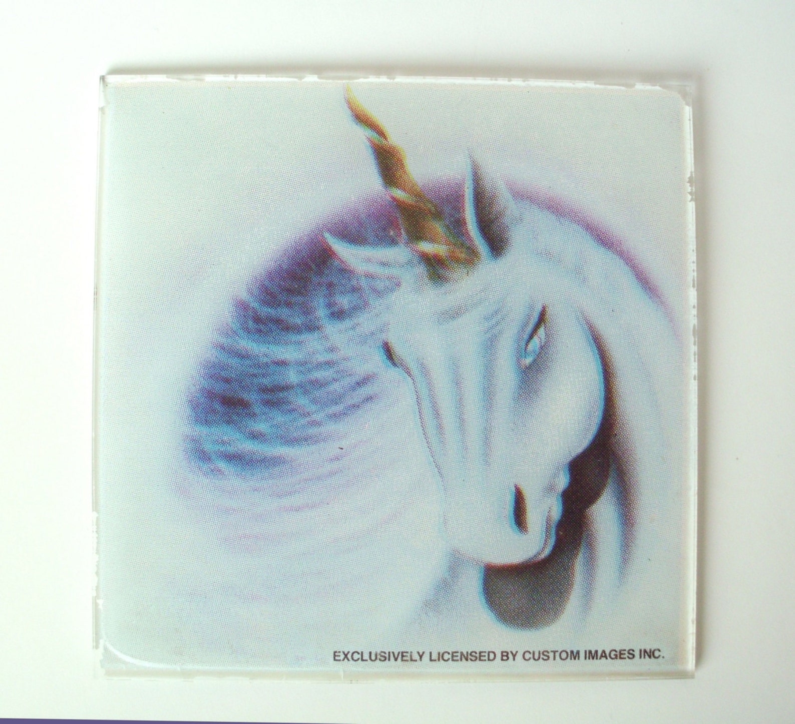 Vintage Andy Mack Unicorn Glass Slide 3D Printed - Etsy