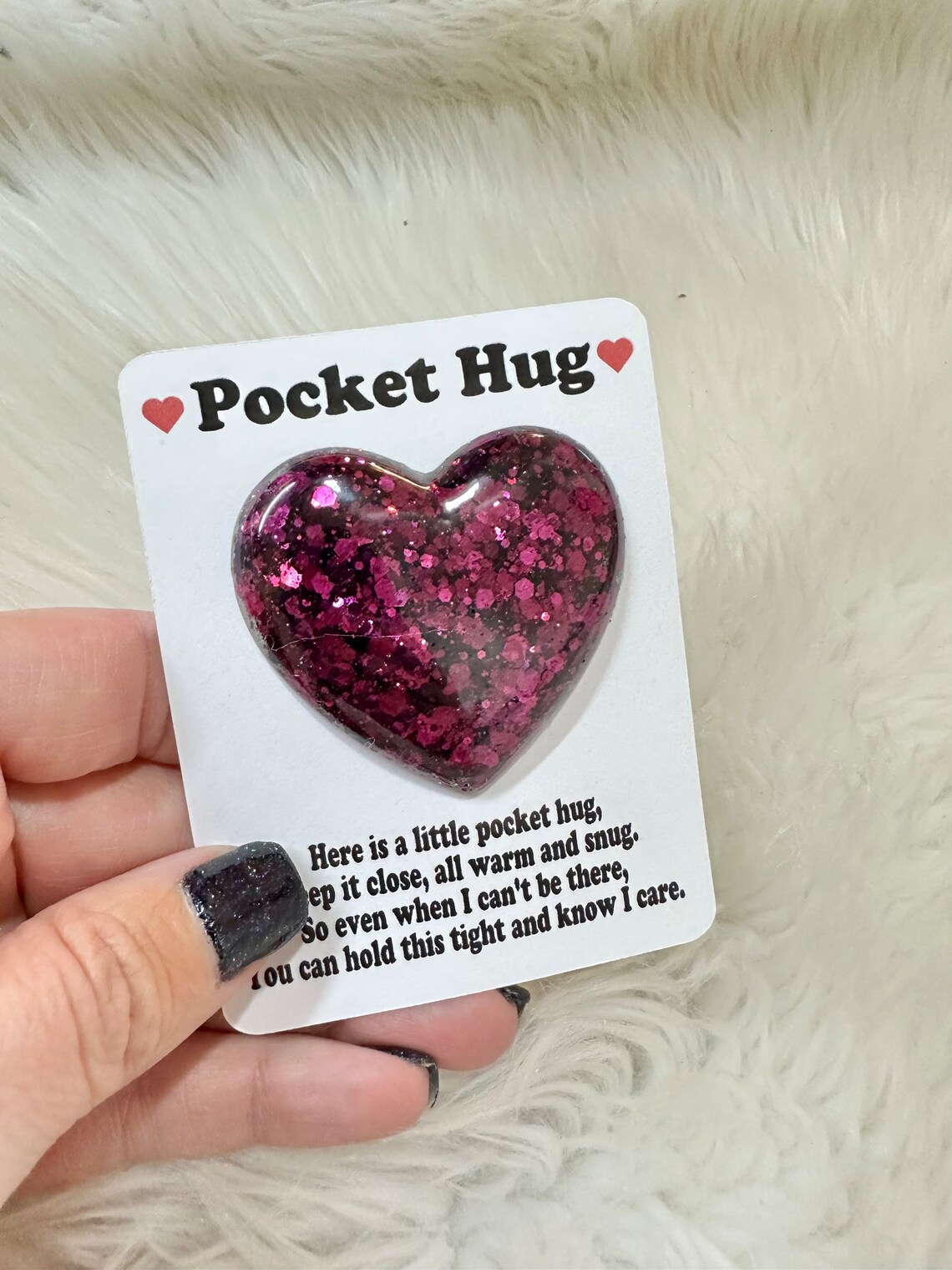 Pocket Hug, Package Gift, Party Favor, Basket Stuffer, Heart Hug ...