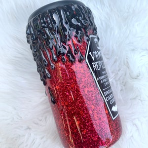 Vampire Repellent Candle Slim Can Cozie Slim Can Cooler Candle Cozie ...