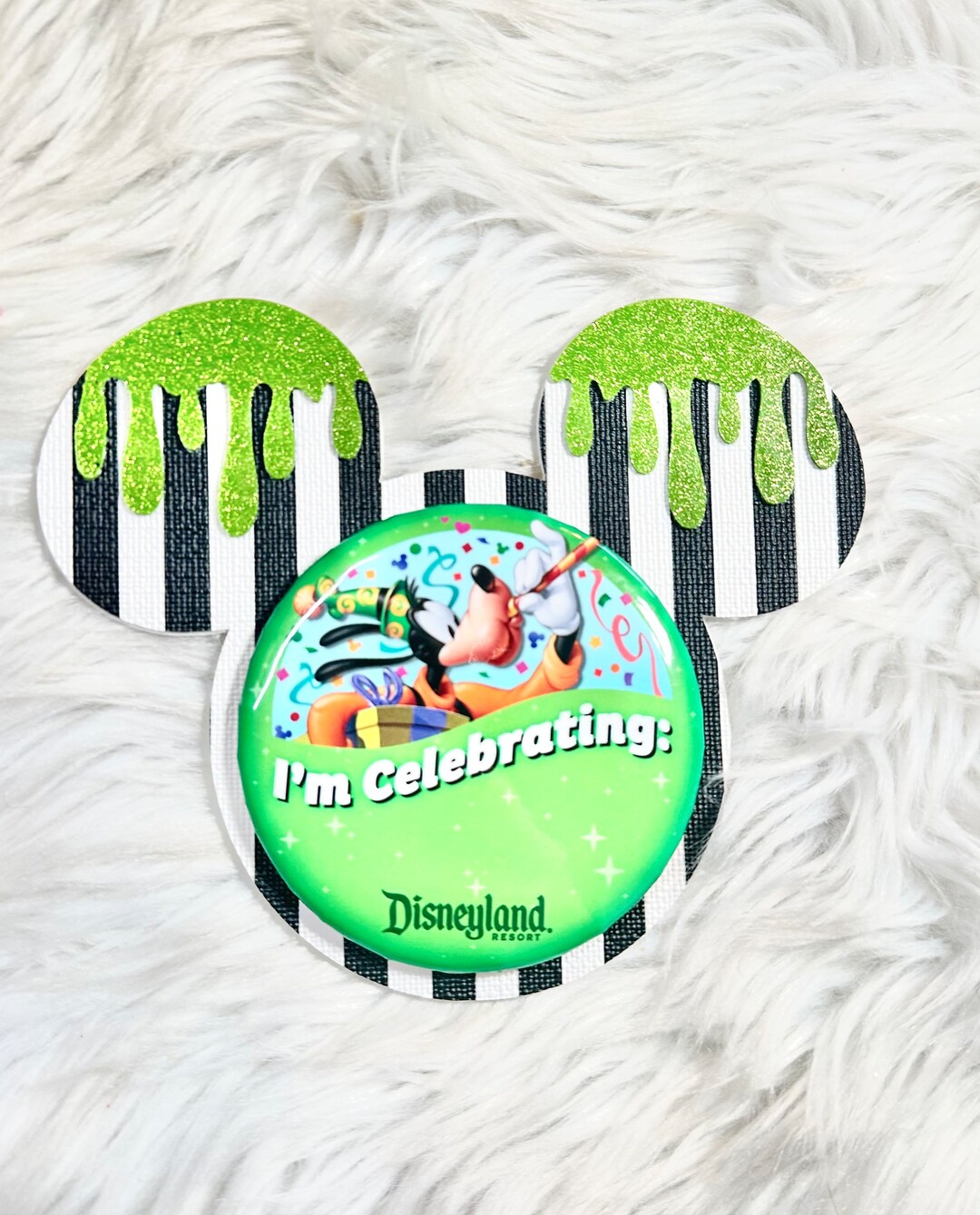 Bettlejuice Mickey Button Backer Button Accessories Pin - Etsy UK