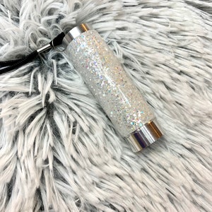 White Iridescent Glitter Flashlight | Milticolor Glitter | Travel ...