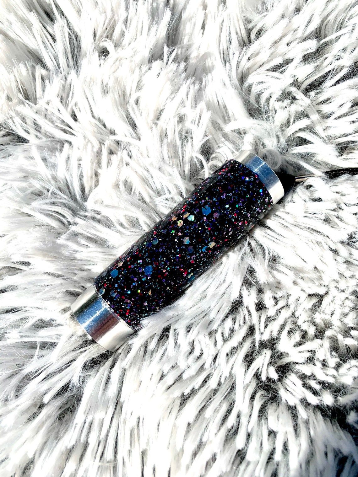 Black Glitter Flashlight Milticolor Glitter Travel | Etsy