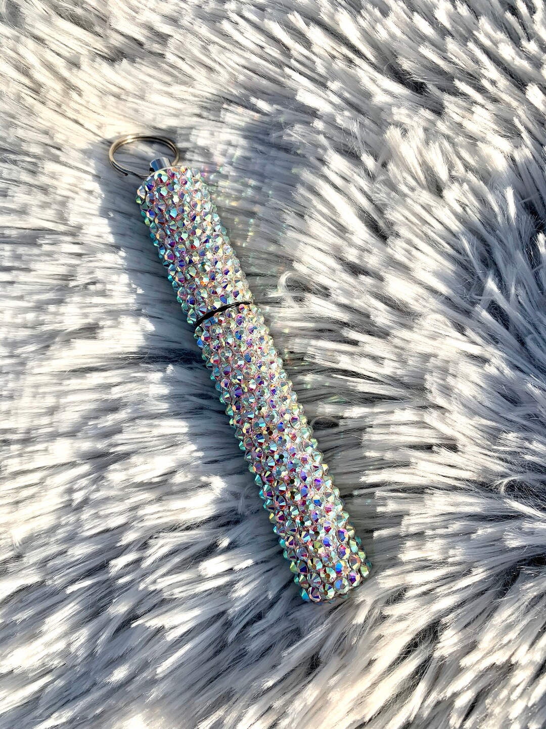 Crystal Collapsible Straw | Travel Straw | Straw Keychain | Reusable ...