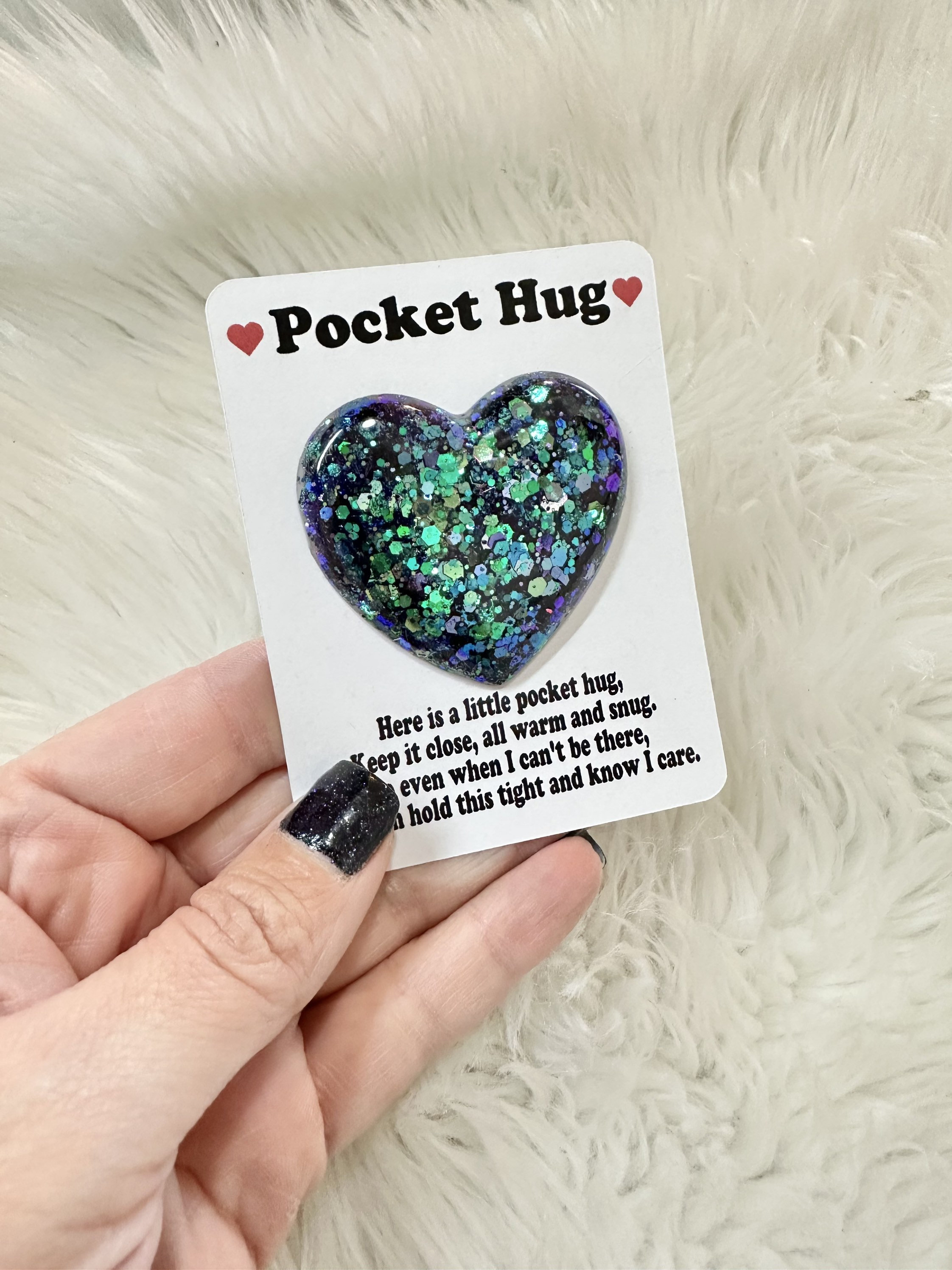 Pocket Hug, Package Gift, Party Favor, Basket Stuffer, Heart Hug ...