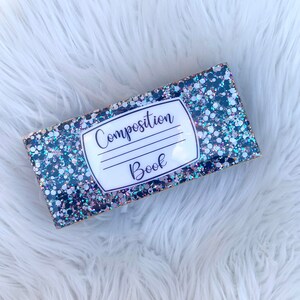 Composition Book Glitter Eraser | Teacher Gift | White Board, Black ...