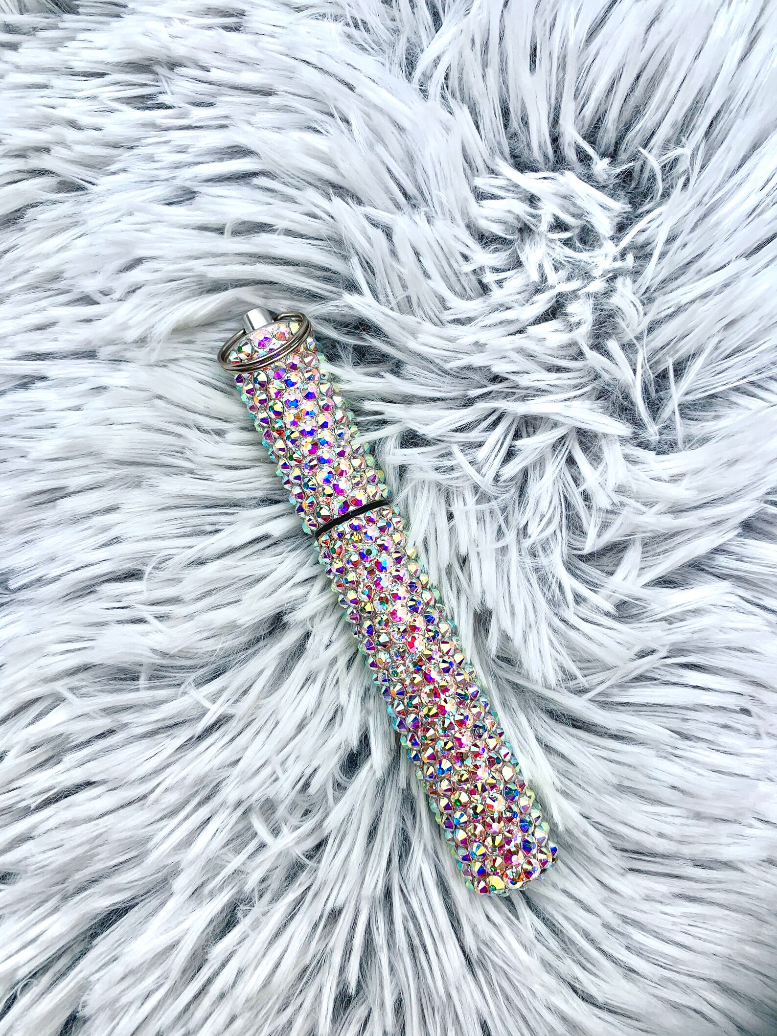 Crystal Collapsible Straw Travel Straw Straw Keychain - Etsy