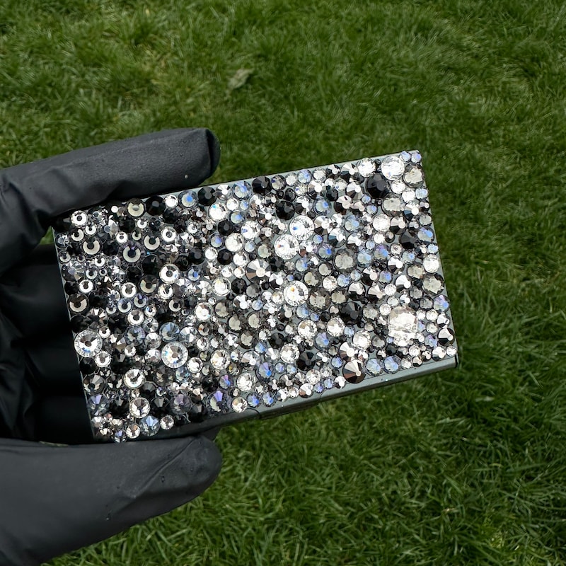 Rhinestone Wallet - Etsy