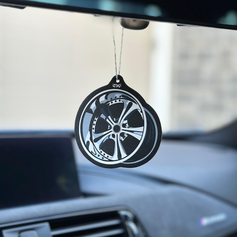 JDM Weds Kranze Cerberus Wheel Air Freshener - Car Enthusiast Gift ...