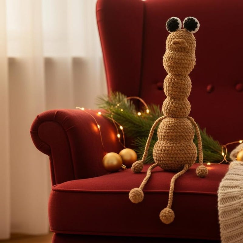 Marcus the Worm Crochet Pattern - Etsy