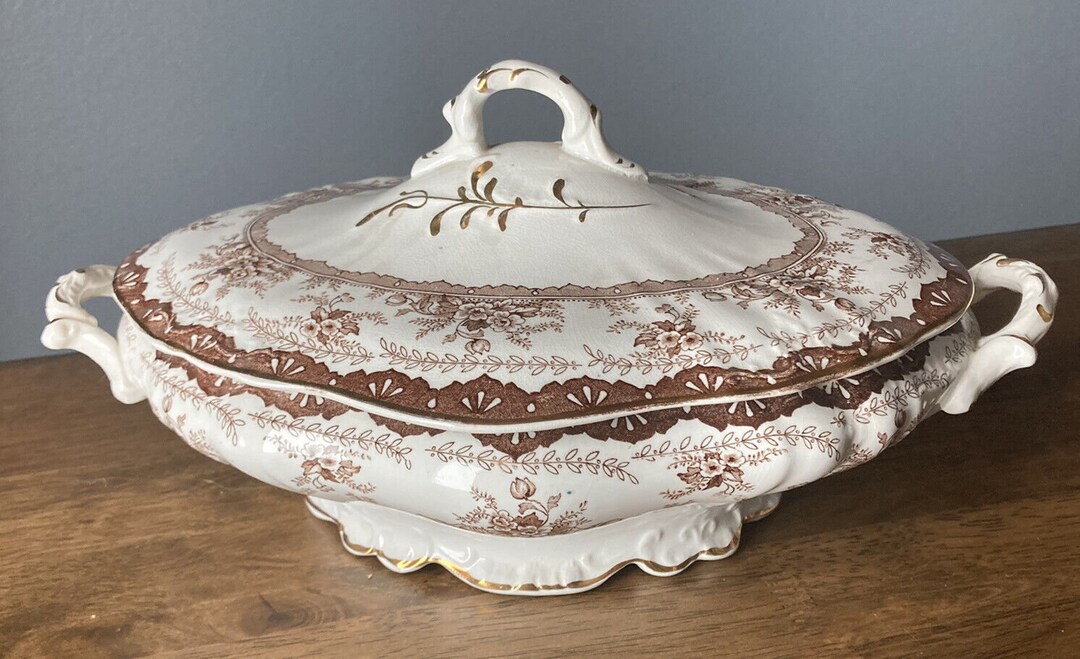 GORGEOUS and RARE Antique "alexandra" Imperial Semi China Dunn ...