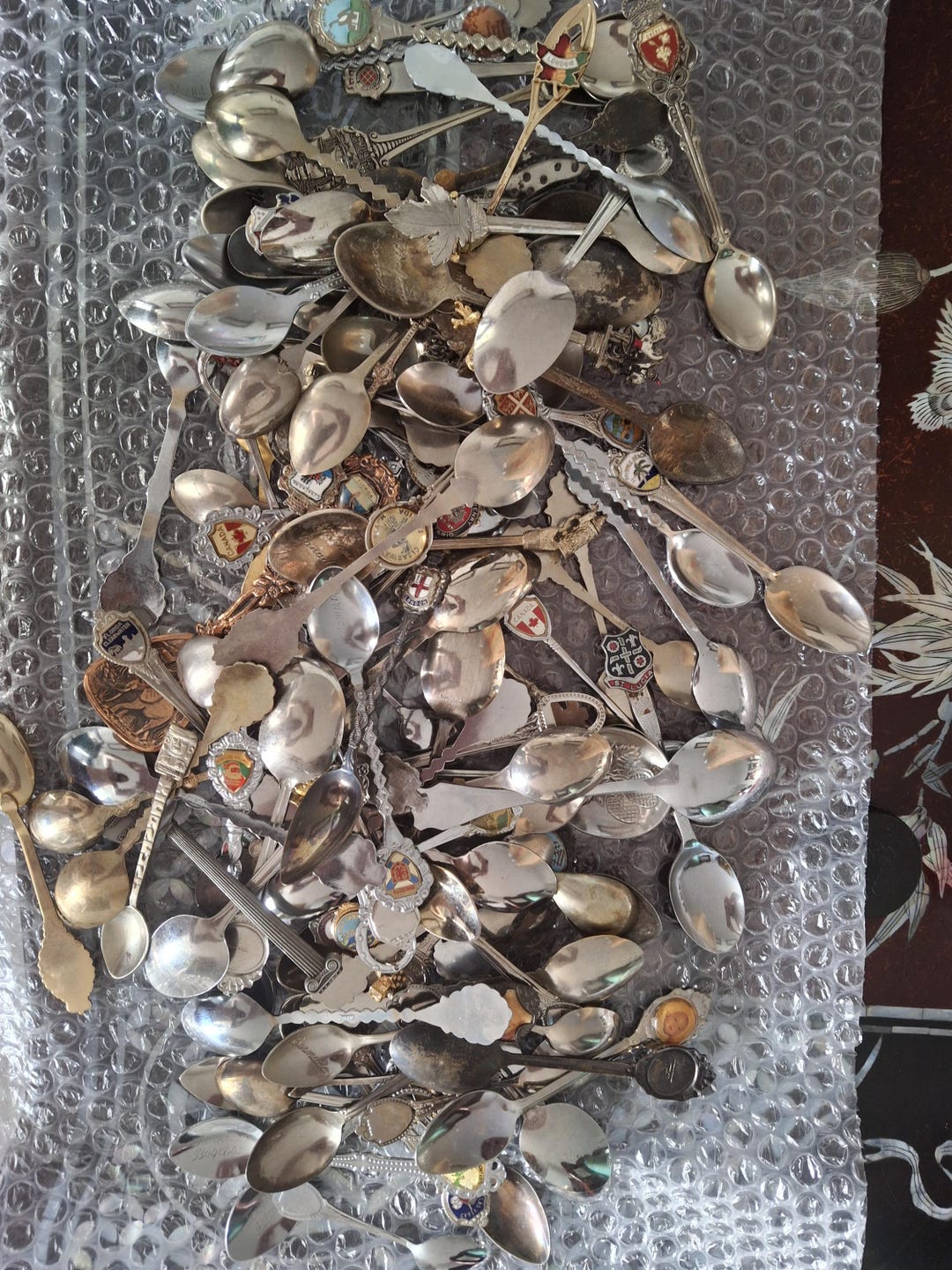 Over 100 Collector's Spoons - Etsy