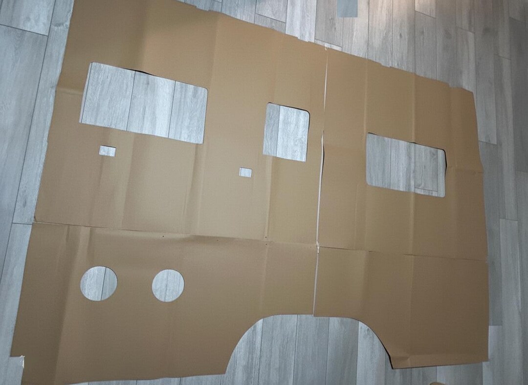 Sprinter 170 Wall Panel Templates | DIY Van Conversion (2019+) - Etsy ...
