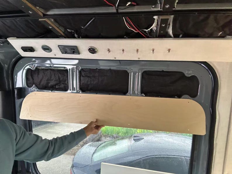 Sprinter Van Sliding Door Upper Panel and Lower Panel CNC DXF File ...