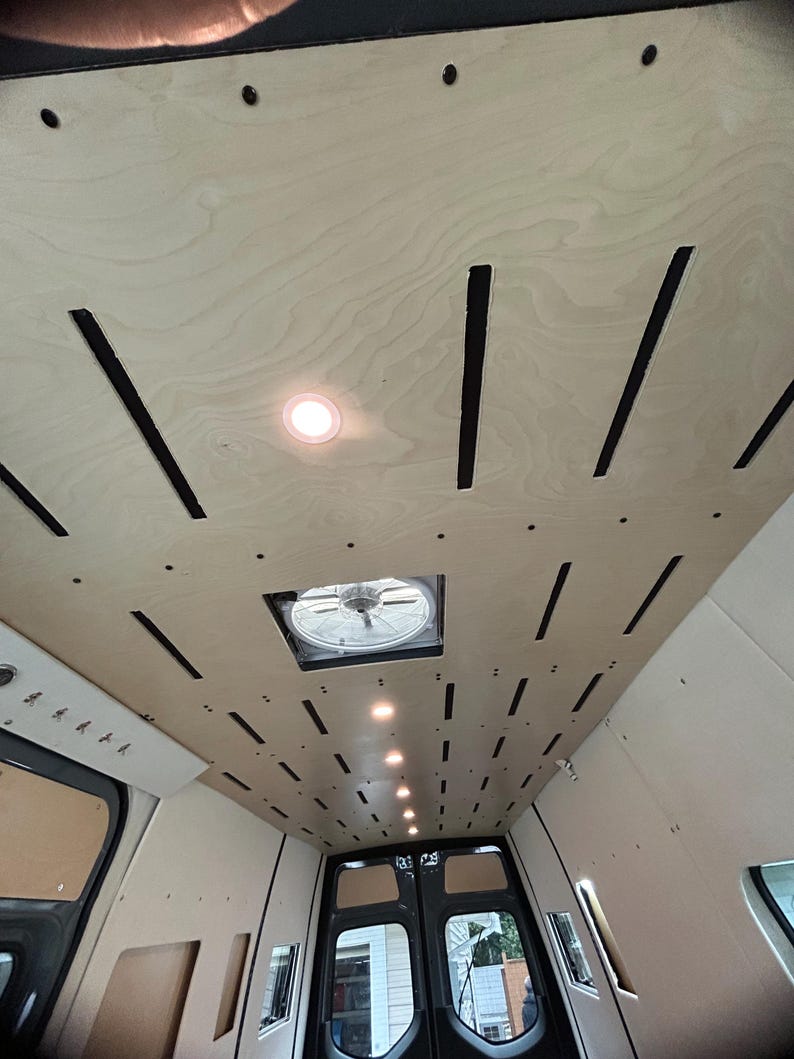 Sprinter 170 Ceiling Panel CNC DXF File, 2019+ High Roof (digital ...