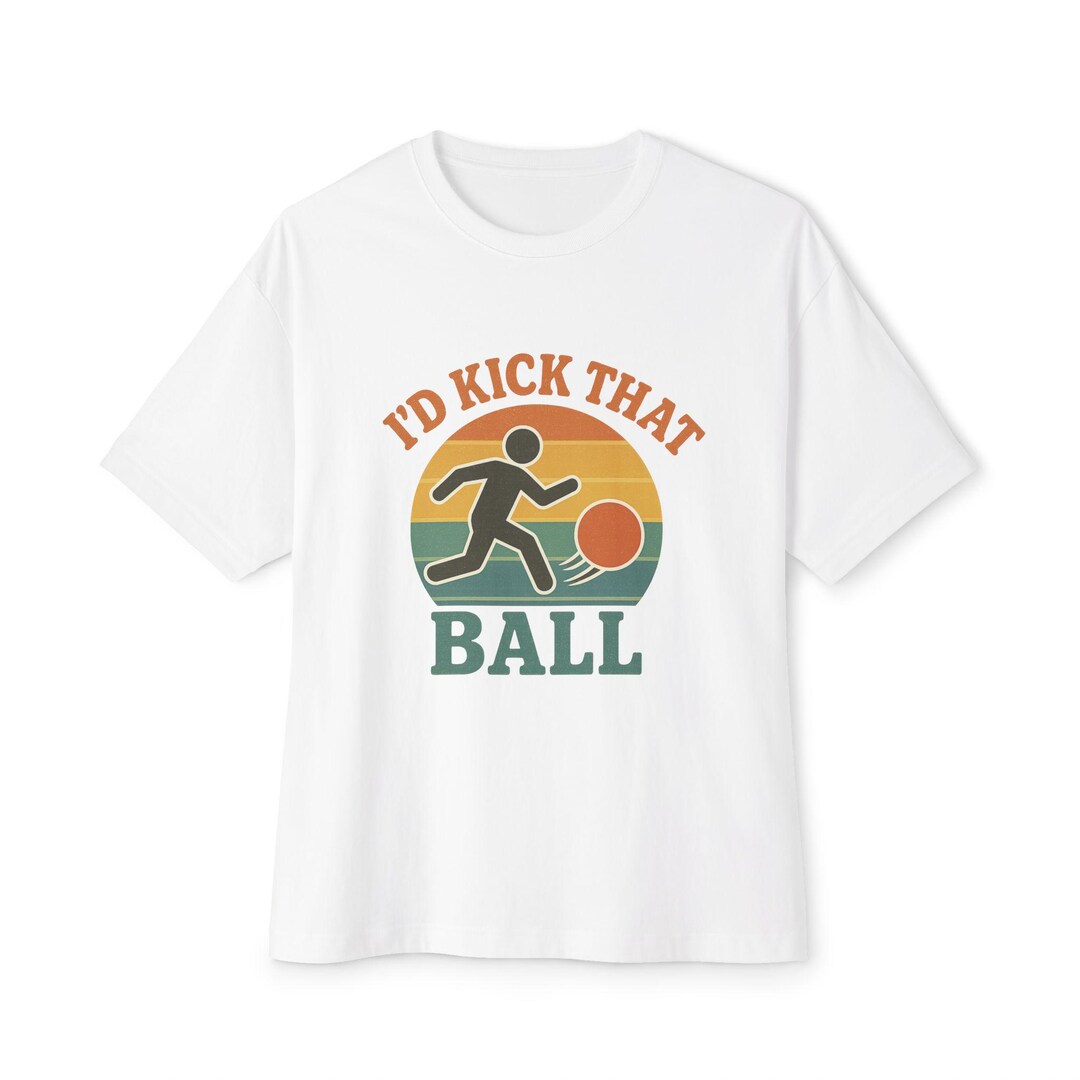 Retro Funny Kickball Tee - Etsy