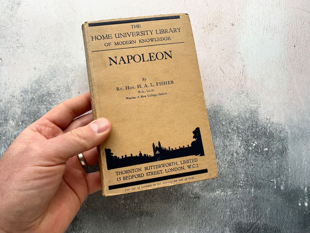 Napoleon Home University Library Hardback Book 1928 Edition HAL Fisher ...