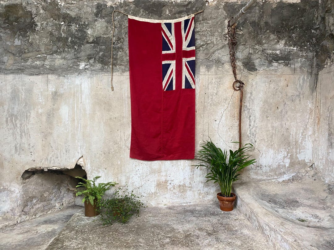 Vintage Red Ensign Red Duster Flag - Sewn - Etsy