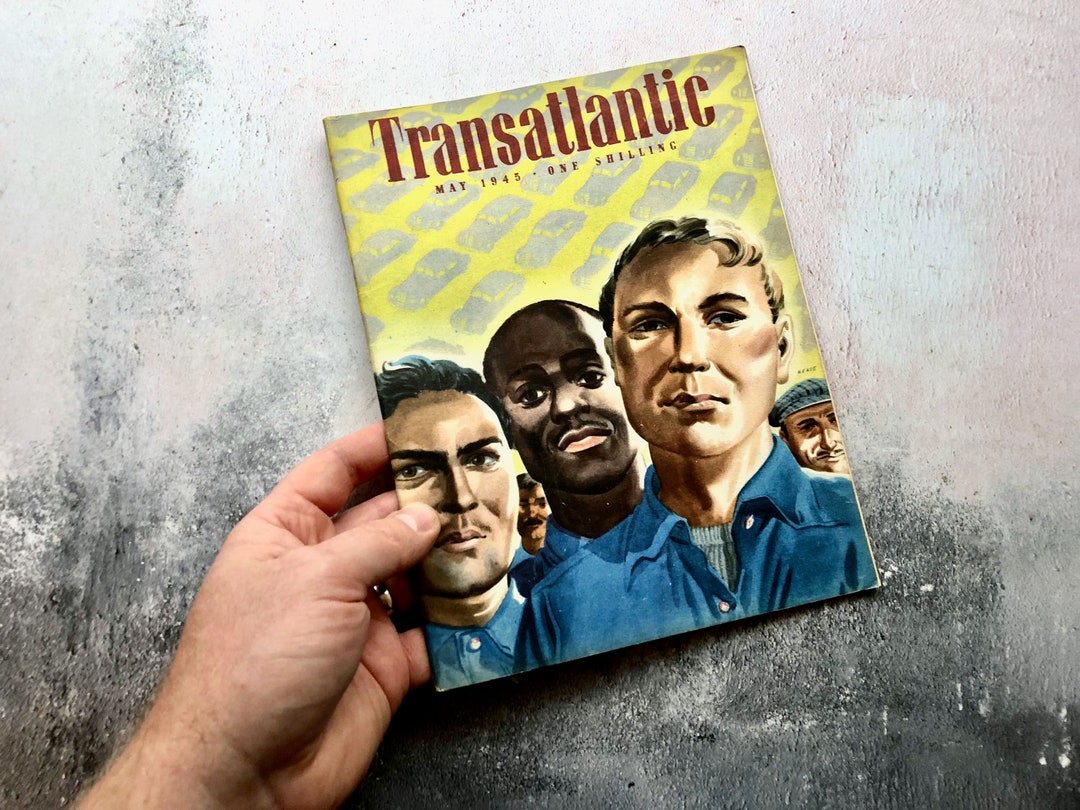 Vintage May 1945 WW2 Transatlantic Magazine Full of Original ...