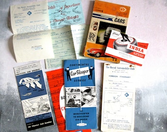 Car Ephemera - Etsy